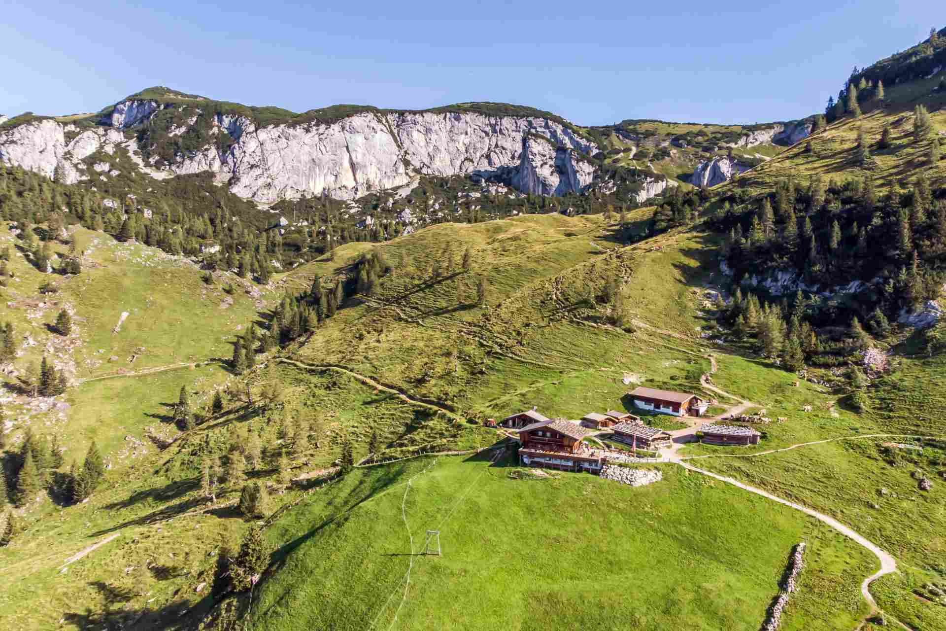 In vier Etappen durch das Rofangebirge